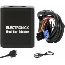 ELECTRONICX Adapter AUX iPhone iPad iPod CD Wechsler VW, Seat, Skoda, Ford 8 Pin