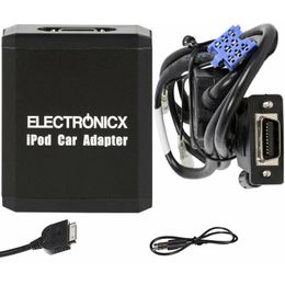 ELECTRONICX Adapter aux iPhone iPad iPod cd Wechsler Renault 8 Pin