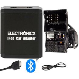 ELECTRONICX - Adapter Bluetooth aux iPhone iPad iPod für bmw Mini Land Rover Flachpin
