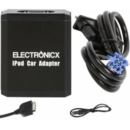 ELECTRONICX - Adapter aux iPhone iPad iPod cd Wechsler Smart, Fiat, Lancia 8 Pin