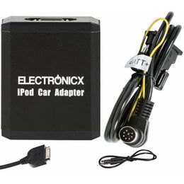 ELECTRONICX Adapter aux iPhone iPad iPod cd Wechsler Volvo hu Radios