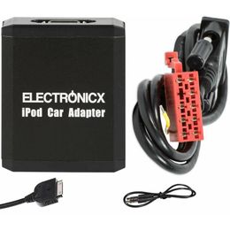 ELECTRONICX Adapter aux iPhone iPad iPod cd Wechsler Mercedes10 Pin