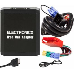 ELECTRONICX Adapter aux iPhone iPad iPod cd Wechsler Audi 8 + 20 Pin