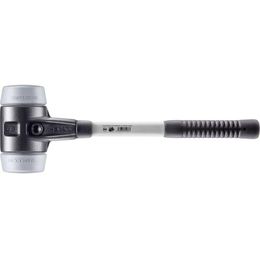 Simplex Schonhammer ø 80 mm TPE-mid grau mit verstärkem Tempergussgehäuse und Fiberglasstiel - Halder