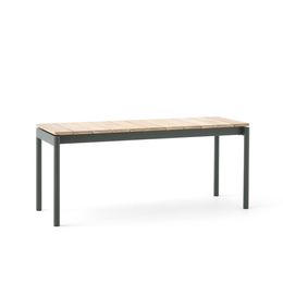 &tradition &Tradition - Ville AV27 Gartenbank, 110 x 40 cm, bronze green