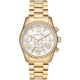 Chronograph Michael Kors "Lexington, MK7241" Armbanduhren goldfarben Damen Quarzuhren