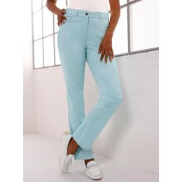 5-Pocket-Jeans CREATION L PREMIUM Gr. 36, Normalgrößen, grün (mint) Damen Jeans 5-Pocket-Jeans