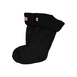 Hunter Stiefel-Socken in Schwarz - XS