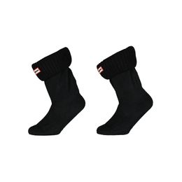 Hunter Stiefel-Socken in Schwarz - XL