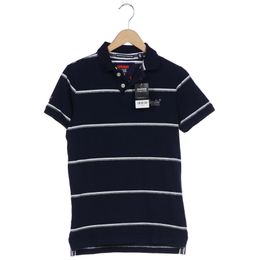 Superdry Herren Poloshirt, marineblau