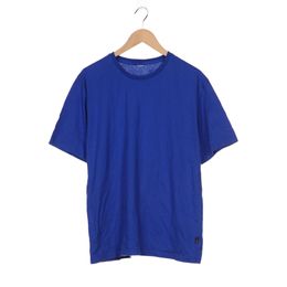 TRIGEMA Herren T-Shirt, blau, Gr. 56