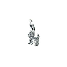 Giorgio Martello MILANO Charm-Einhänger Hund, Silber 925, silberfarben
