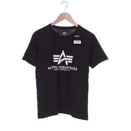 Alpha Industries Herren T-Shirt, schwarz