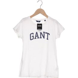 Gant Damen T-Shirt, weiß, Gr. 36