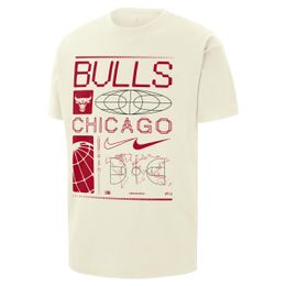 Nike Chicago Bulls Max90 NBA-T-Shirt für Herren - Weiß