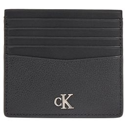 Calvin Klein Jeans Kartenetui MONO HRDW RFID CARDCASE 10CC, schwarz