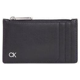 Calvin Klein Kartenetui METAL CK NS CARDHOLDER 6CC, schwarz