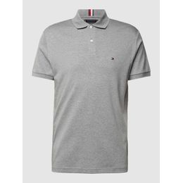 Tommy Hilfiger Regular Fit Poloshirt mit Label-Stitching