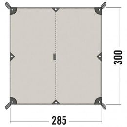 Tatonka - Tarp 2 TC - Tarp beige