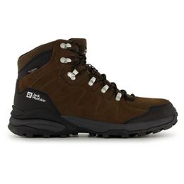 Jack Wolfskin - Refugio Texapore Mid - Wanderschuhe 40,5 | EU 40,5 schwarz/braun