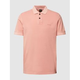 BOSS Orange Slim Fit Poloshirt mit Label-Detail Modell 'Prime'
