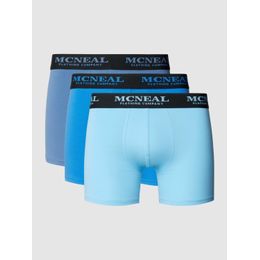 McNeal Trunks mit elastischem Label-Bund im 3er-Pack