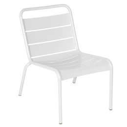 Fermob LUXEMBOURG Lounge-Stuhl Aluminium Baumwollweiß
