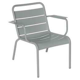 Fermob LUXEMBOURG Lounge-Sessel Aluminium Lapilligrau