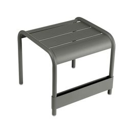 Fermob LUXEMBOURG kleiner niedriger Tisch/Bank Aluminium 44x42 cm Rosmarin Aluminium/Aluminium