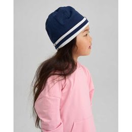 Reima - Wende-Beanie TANSSI gestreift in navy, Gr.48-50