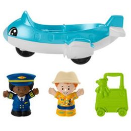 Mattel Fisher-Price - Fisher-Price Little People Spielset Alltagsabenteuer auf dem Flughafen, Flugze