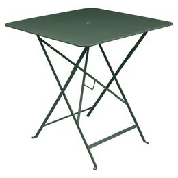 Fermob Bistro+ Tisch 71x71 cm Stahl Zederngrün Stahl/Stahl