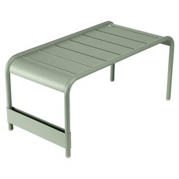 Fermob LUXEMBOURG großer niedriger Tisch/Bank Aluminium 86x44 cm Kaktus Aluminium/Aluminium