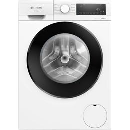 B (A bis G) Siemens Waschmaschine "WG34G2070" Waschmaschinen schwarz-weiß (weiß, schwarz) Frontlader