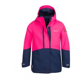 Trollkids - Girl's Skaland Jacket - Regenjacke Gr 92 rosa/blau