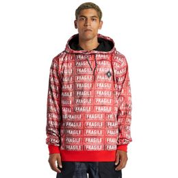 DC Shoes Fleecejacke »Andy Warhol x « Red Fragile XXL XXL Material: Gebondeter Sweatstoff aus...