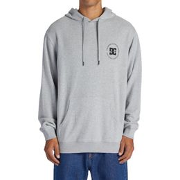 DC Shoes Kapuzensweatshirt »Concrete« Heather Grey S S Umweltfreundliches Material: French Terry...