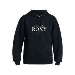Roxy Kapuzensweatshirt &raquo;Surf Stoked Brushed&laquo; Anthracite M M Material: Sweatstoff aus Baumwolle und...