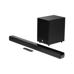 JBL Soundbar Cinema SB270 schwarz, Bluetooth, HDMI, USB Leistung: Musikleistung: 220 W Kanäle: 2.1 Anschlüsse: 1x optischer Digitaleingang, 1x USB 2.0, 1x HDMI-Eingang, 1x HDMI-Ausgang Frequenzbereich: 40 Hz - 20 kHz