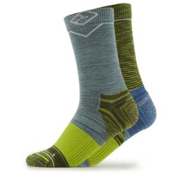 Ortovox - Women's Alpine Mid Socks - Merinosocken 35-38 | EU 35-38 oliv