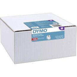 Dymo Etiketten Rolle Kombi-Pack 2093095 2093095 57 x 32 mm Papier Weiß 12000 St. Permanent haftend Universal-Etiketten