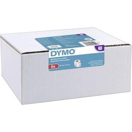 Dymo Etiketten Rolle Kombi-Pack 2093094 2093094 57 x 32 mm Papier Weiß 6000 St. Permanent haftend Universal-Etiketten