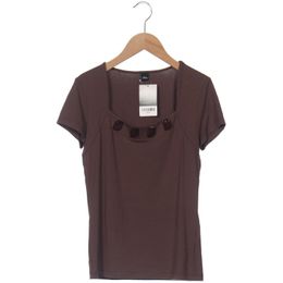 s.Oliver Selection Damen T-Shirt, braun, Gr. 36
