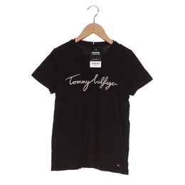 Tommy Hilfiger Damen T-Shirt, schwarz, Gr. 34