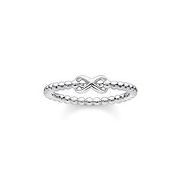 Thomas Sabo Ring Kugeln mit Infinity silber