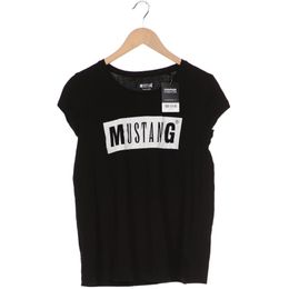 Mustang Damen T-Shirt, schwarz, Gr. 42