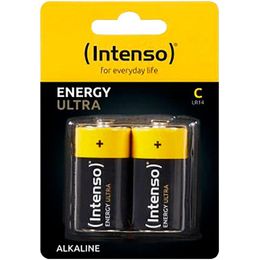 Intenso 7501432 Batterie, LR14 (1,5 V, 2 St), gelb|schwarz