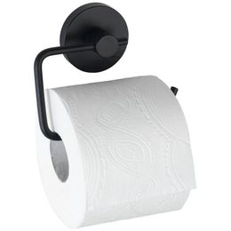 Wenko Toilettenpapierhalter Milazzo, Befestigen ohne bohren, schwarz