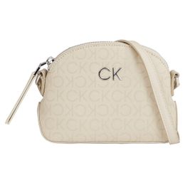 Calvin Klein Mini Bag CK DAILY SMALL DOME_EPI MONO, Handtasche Damen Tasche Damen Schultertasche Recycelte Materialien, beige|grau