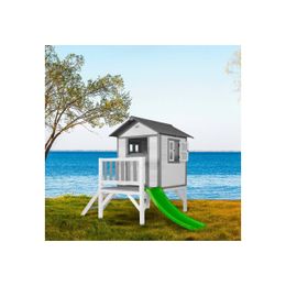 Sunny Spielturm Lodge XL, BxTxH: 240x168x189 cm, grau|weiß